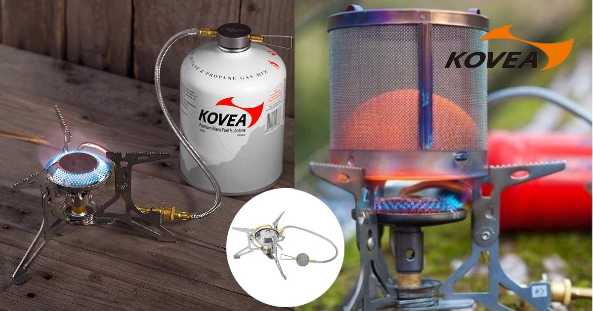 KOVEA KB-N0810 Dual Max Stove Multi-Fuel Burner - Kovea