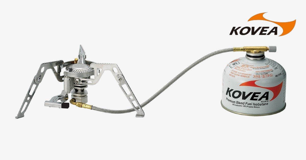 KOVEA Moonwalker KB-0211G Gas Burner (30 cm Long Hose) - Kovea